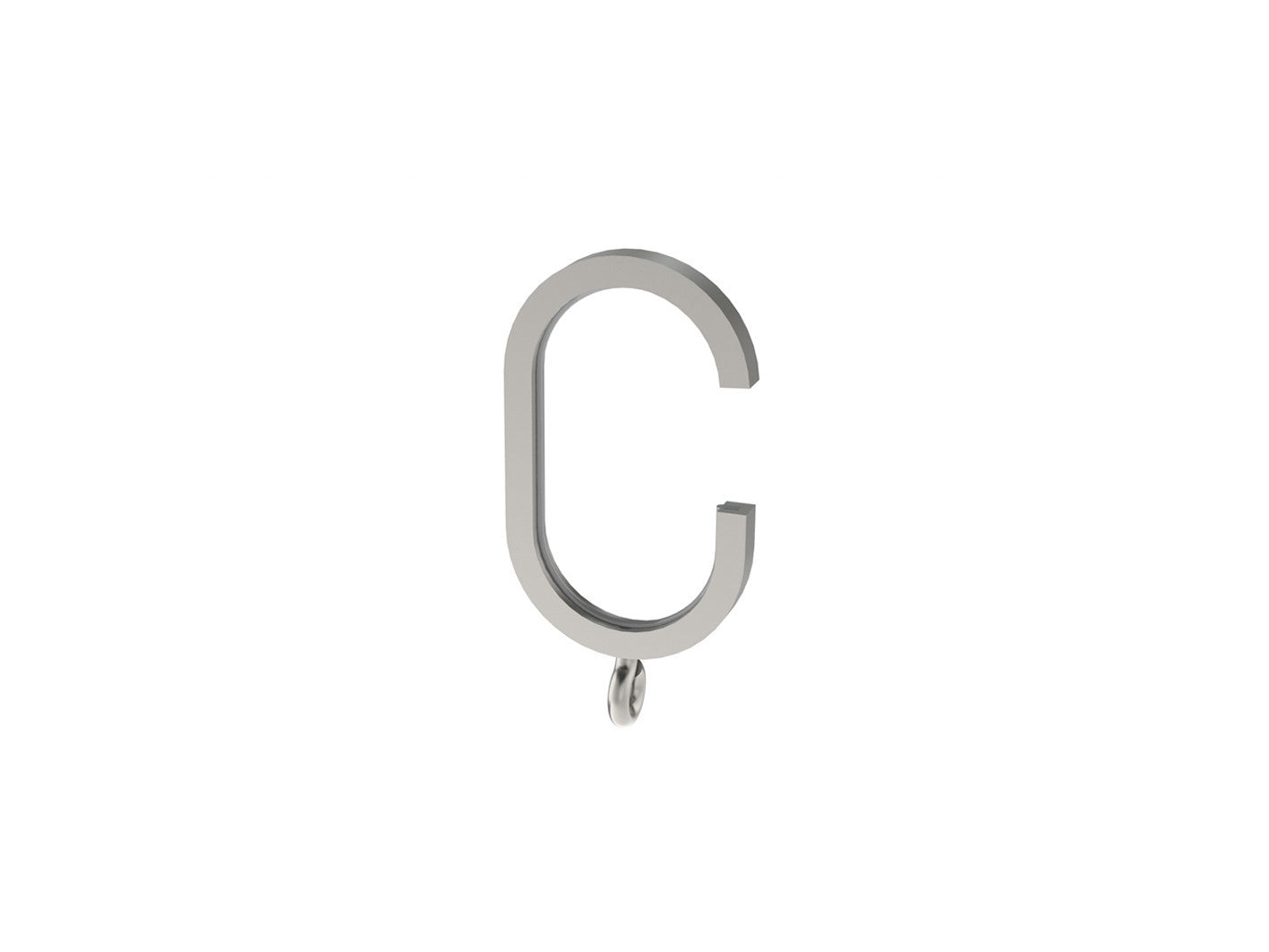 Curtain Pole Rings, hooks and clips in Stainless Steel, Bronze & Black ...